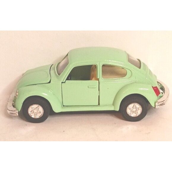 Toys | Vw Volkswagon Beetle Pull Back Vintage Works 136 Scale Doors ...
